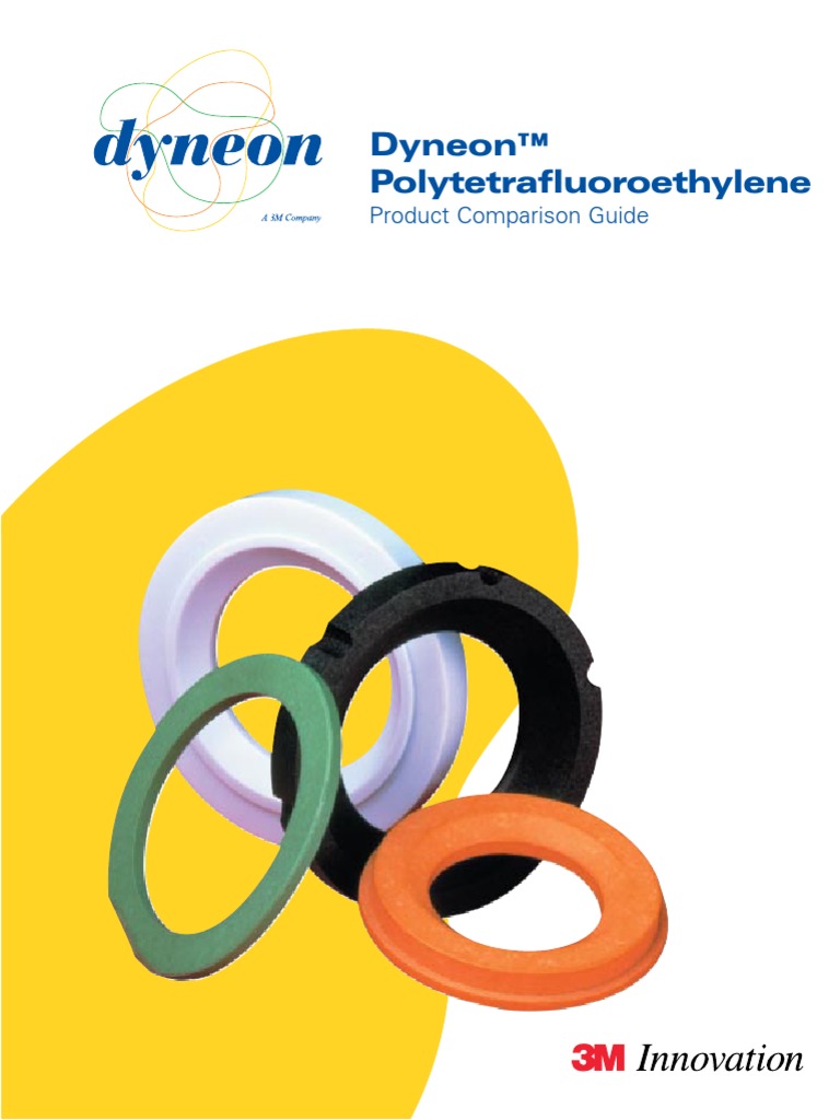 Dyneon PTFE Brochure | PDF | Extrusion | Fiberglass