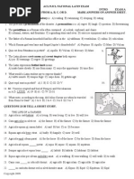 Suburani Chapters 1-3 Practice Test | PDF | Art