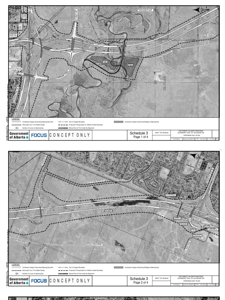 Southwest Calgary Ring Road Plan | PDF | Nature