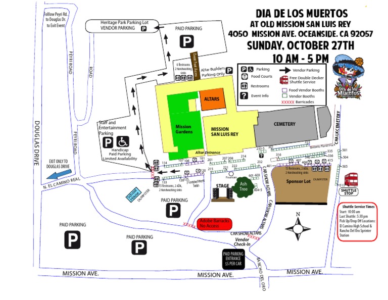 2013 Dia de Los Muertos Map | PDF | Home & Garden