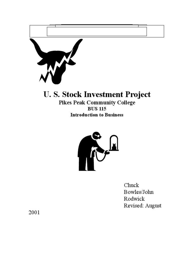NEW Stock Project Guidelines-3 | PDF | Stock Market Index | Stocks