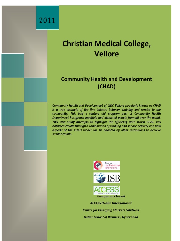 Community Health and Development - CMC Vellore PDF | PDF | Health Care ...