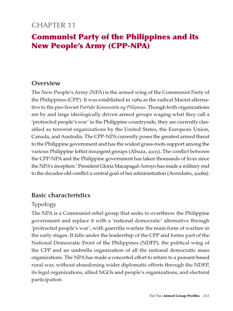 CPP-NPA | Military | Weaponry