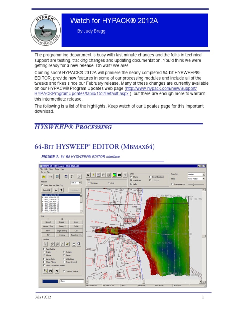 HYPACK 2012a Changes PDF | PDF | Graphical User Interfaces | Icon (Computing)