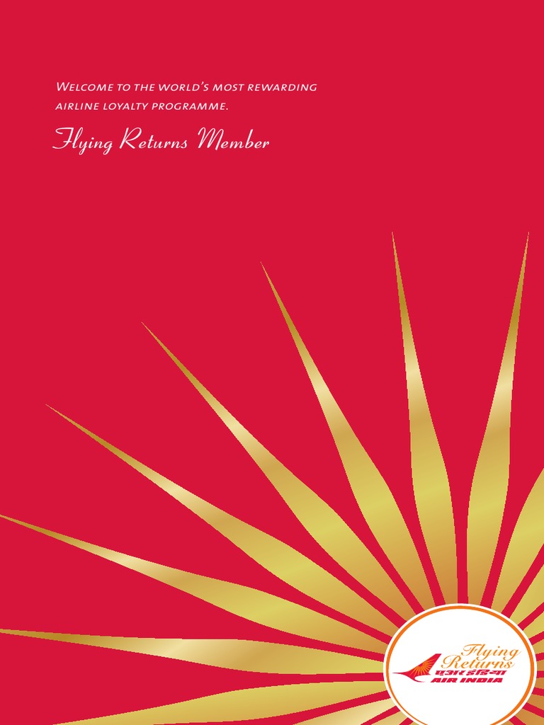 Air India Flying Miles Program | PDF | Frequent Flyer Program | Airport ...