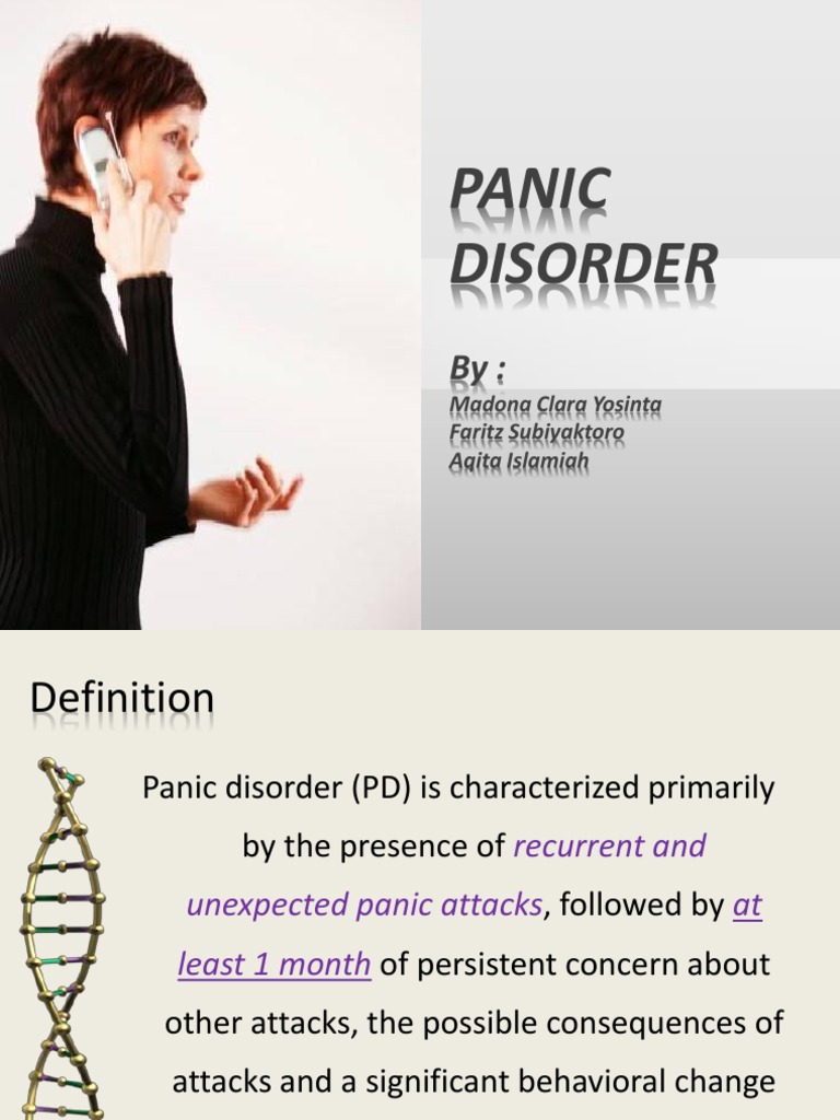 Panic Disorder - Psikiatri | PDF | Panic Disorder | Panic Attack