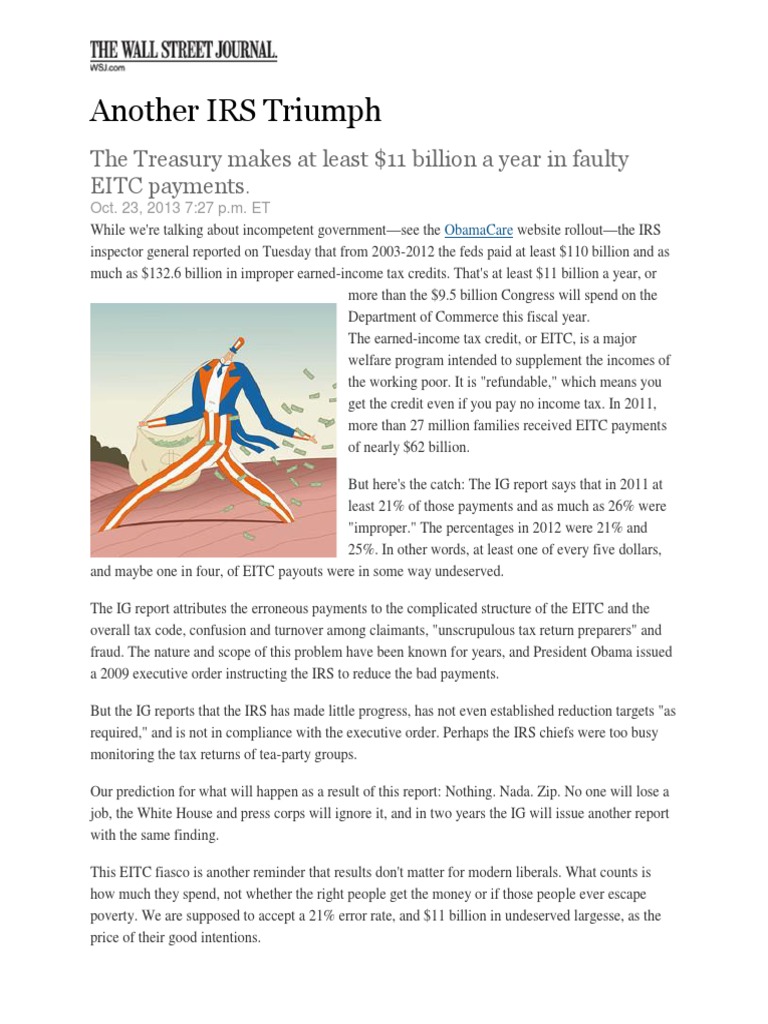 Read More Another Irs Triumph | PDF