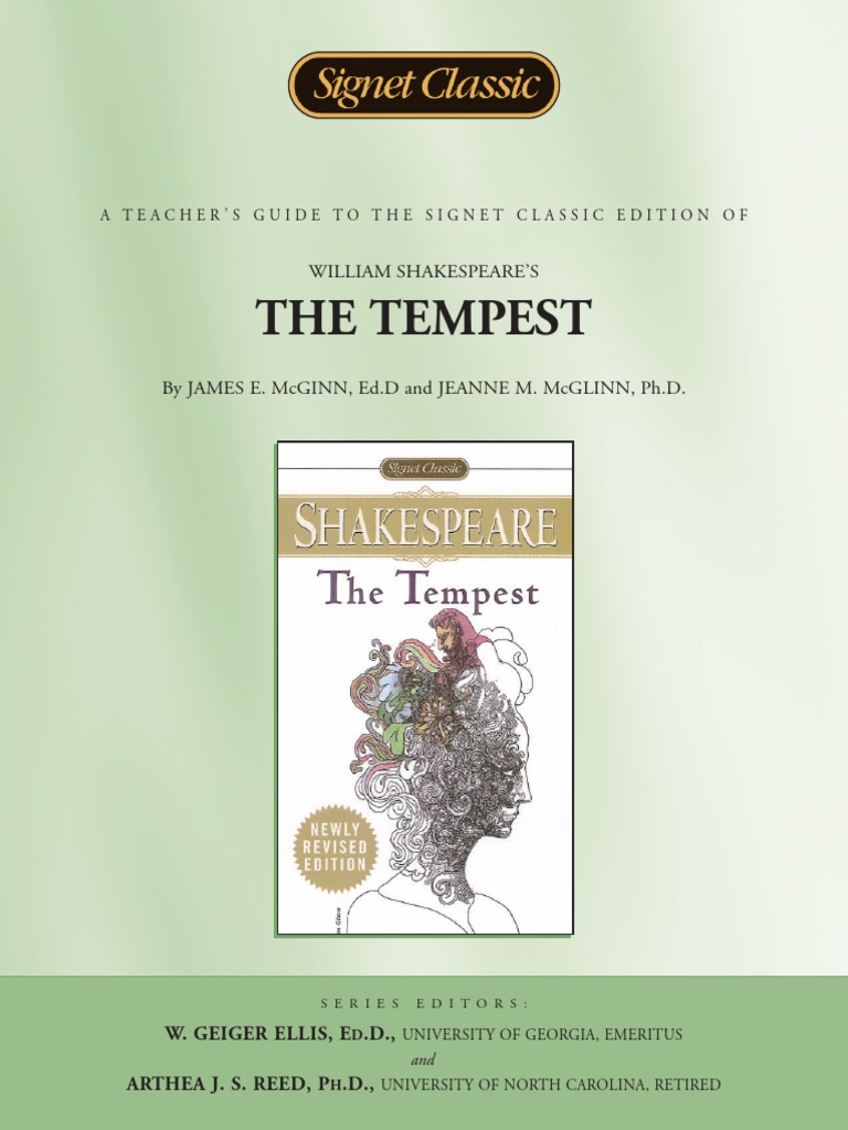 Exploring The Tempest: A Guide for Teachers on Shakespeare's Final Play ...