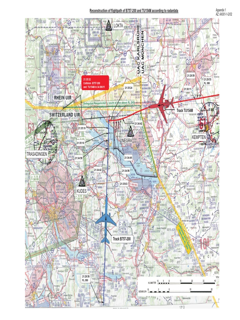 Uberlingen Map PDF | PDF | Air Traffic Control | Aviation