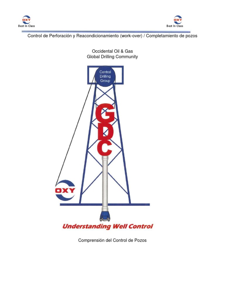OXY Well Control Manual | PDF | Roca clástica | Roca (geología)