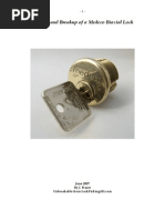 Lockpicking - Simplified PDF | PDF | Lock (Security Device) | Security Engineering
