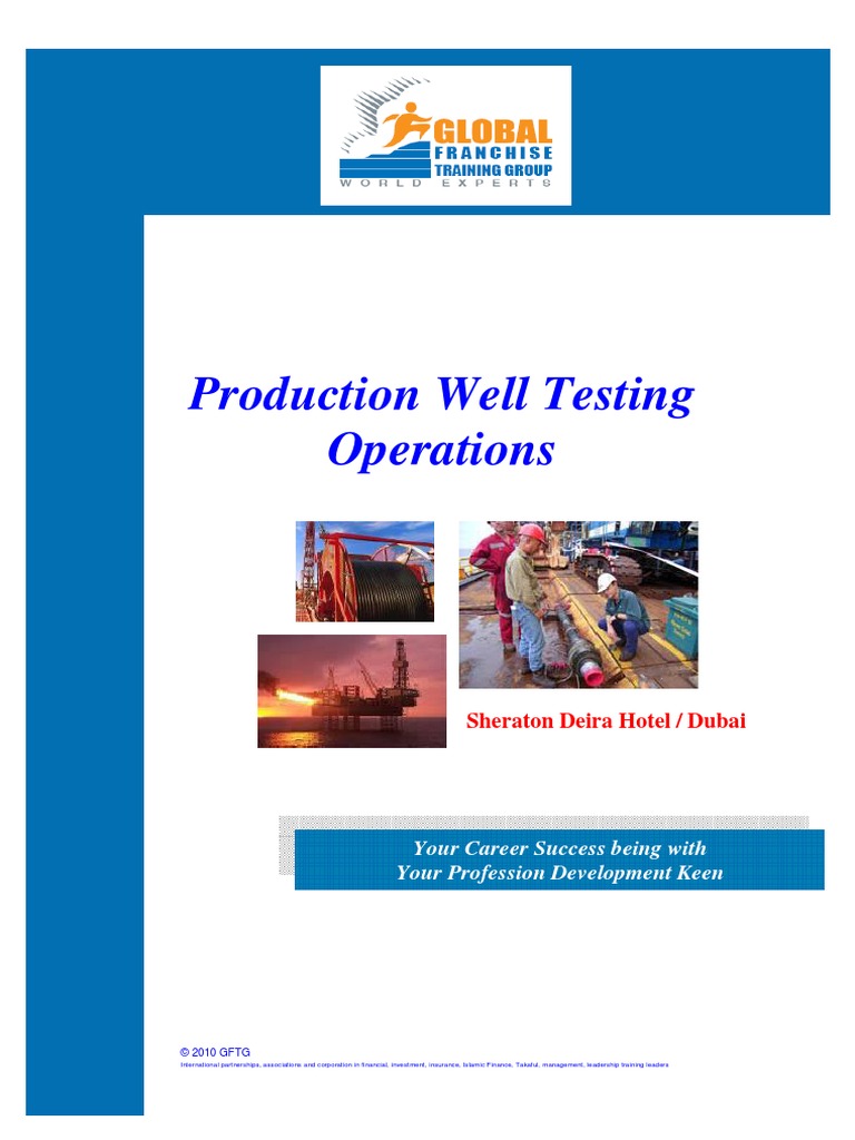 Production Well Testing Operations - Basic-R | PDF | Oil Well ...