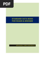 MORTH - STANDARD DATA BOOK FOR ANALYSIS OF RATES (1 ST Revision) | PDF