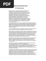 Manco Inca Yupanqui | PDF | Perú | Imperio Inca