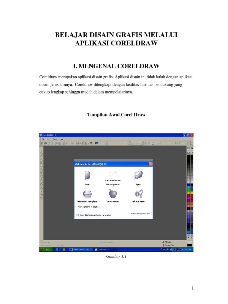 Belajar Corel Draw PDF | PDF