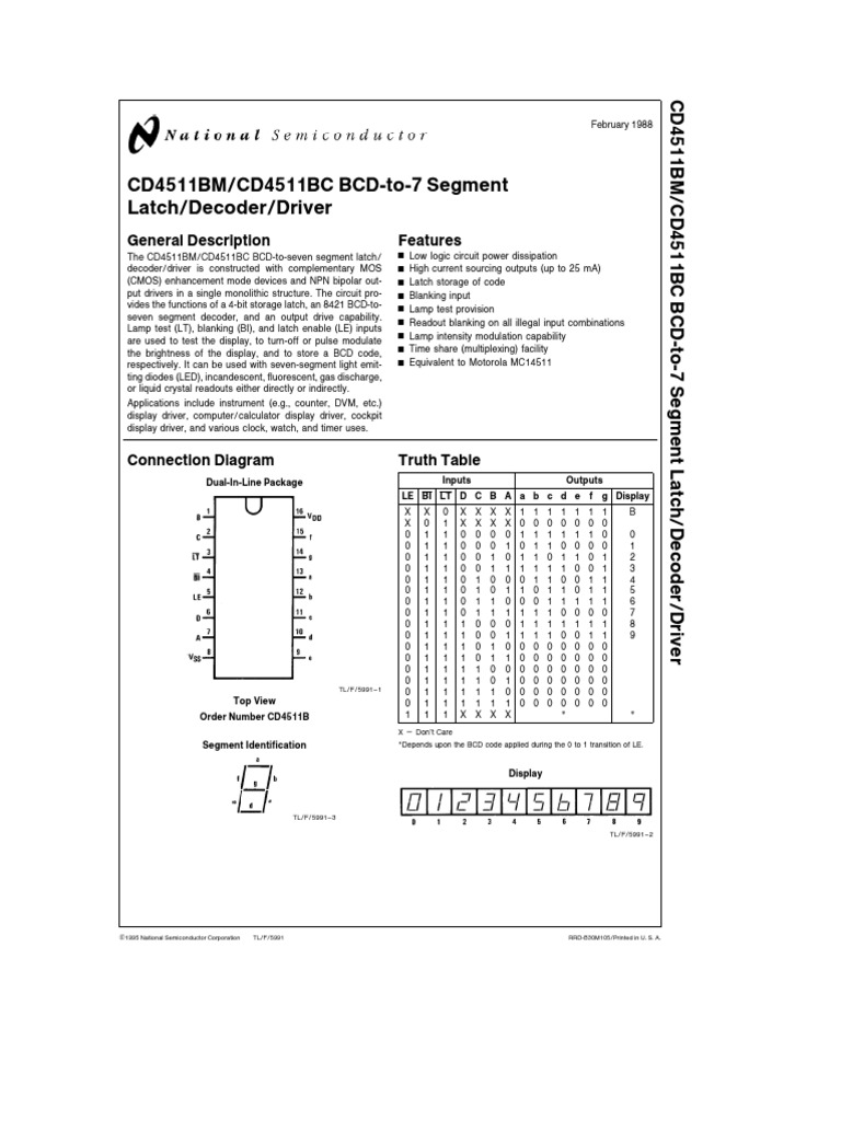 Datasheet 4511 | Download Free PDF | Light Emitting Diode | Incandescent Light Bulb