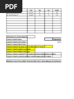 ROB2 Excel Instruction v7 | PDF | Microsoft Excel | Risk