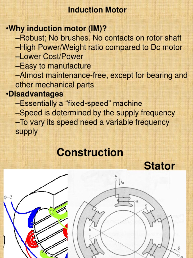 3-Phase Induction Motor Overview | PDF