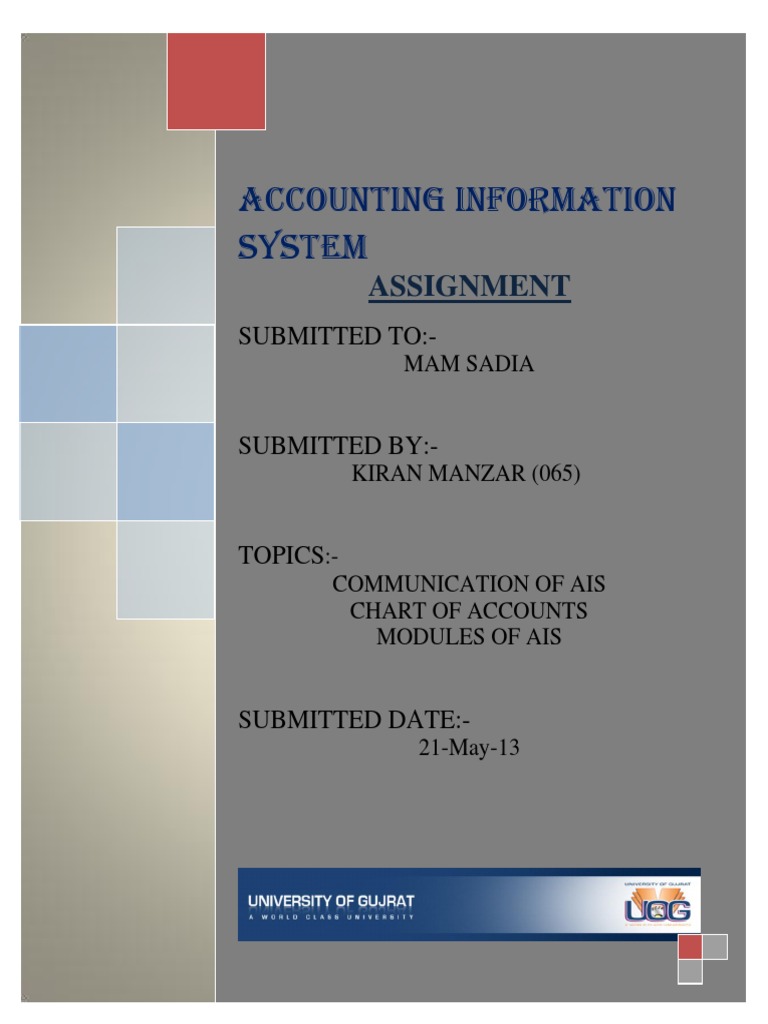Assignment Of Ais Pdf Telecommunication Expense
