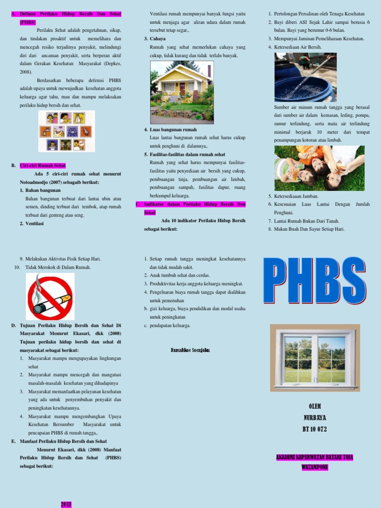 Leaflet Phbs | PDF