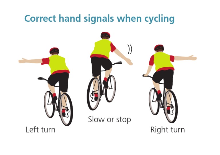 Cycling Hand Signals Explained | PDF