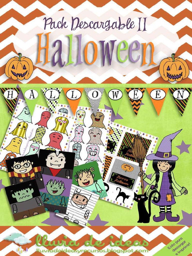 Actividades y Juegos de Halloween PDF | PDF | Crecimiento personal y ...