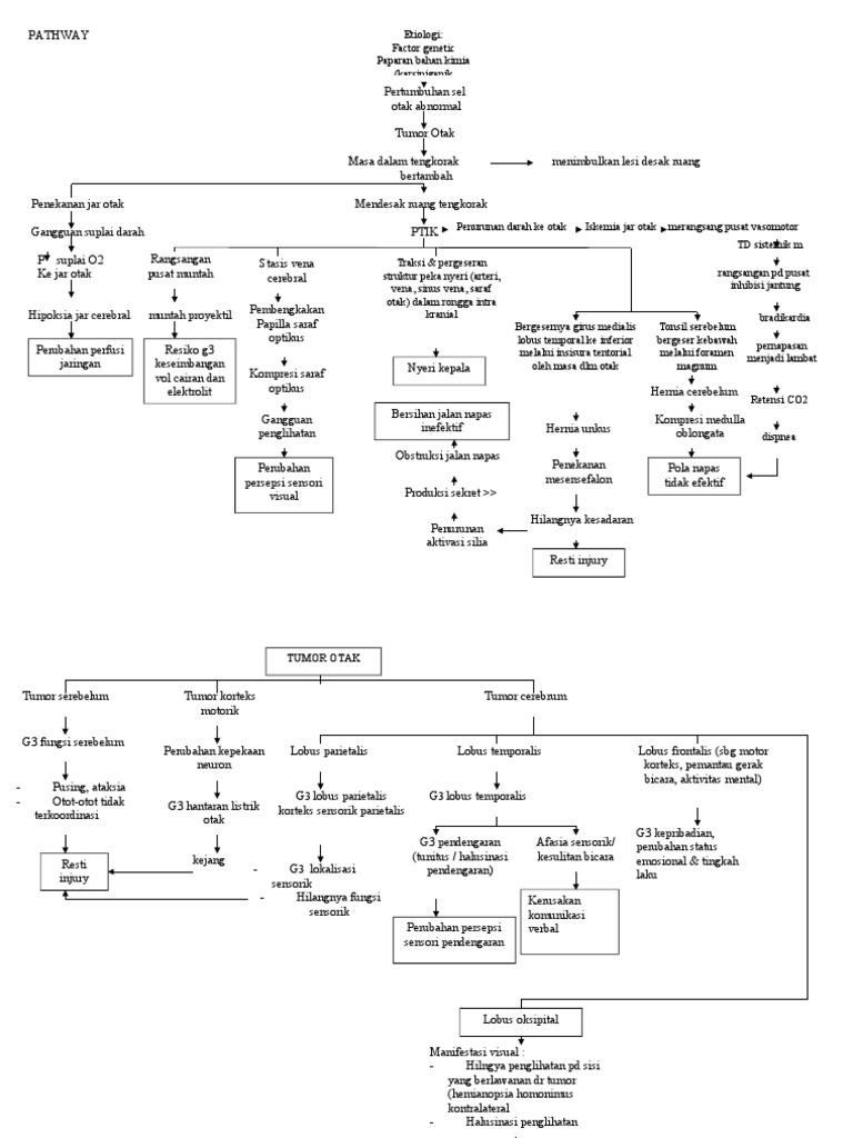 Patofisiologi Tumor Otak dan Dampaknya | PDF