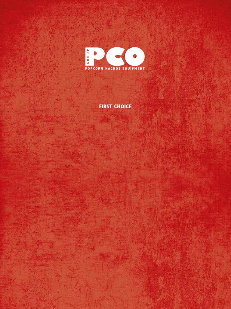 PCO Group Snack & Cinema Solutions | PDF | Popcorn | Foods