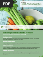 The PRAL Table | PDF | Foods | Food And Drink