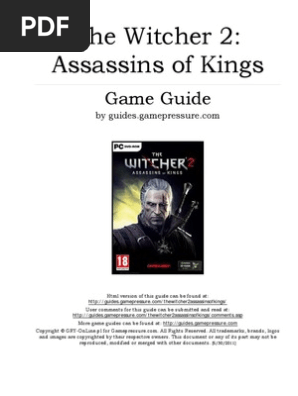 Witcher 2 Guides