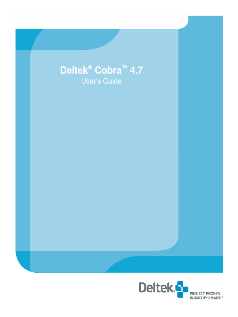 UserGuide For Cobra 4.7 PDF | PDF | Comma Separated Values | Spreadsheet