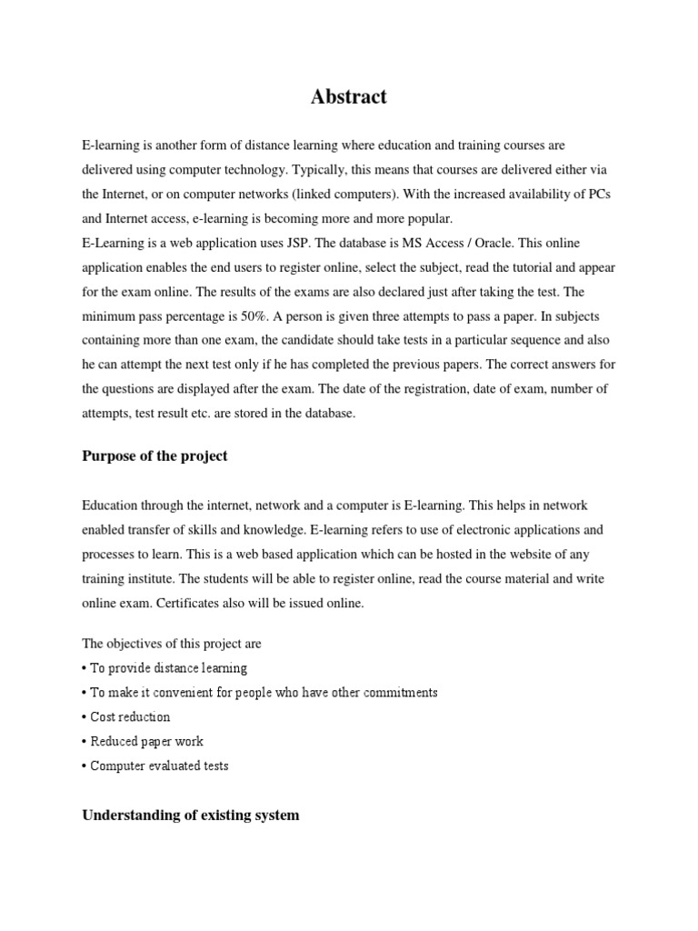 E Learning | PDF | Educational Technology | Test (Assessment)