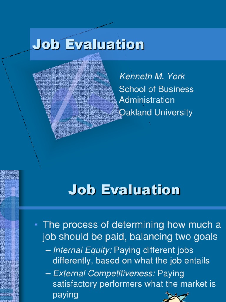 Job Evaluation Using the Point Method | PDF