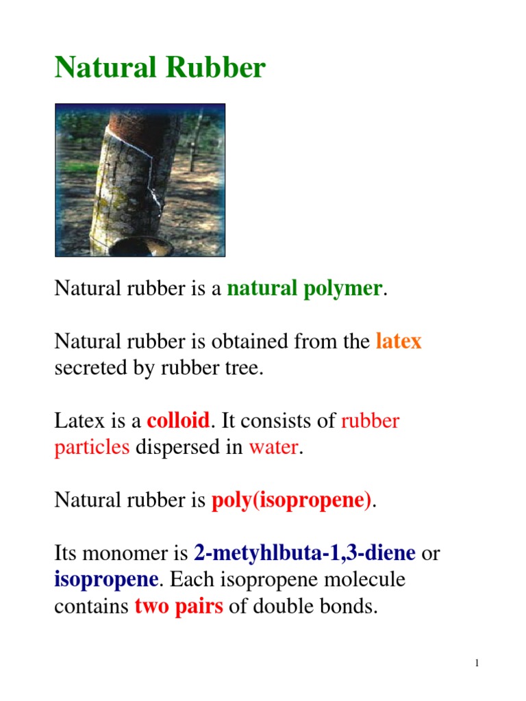 8 Natural Rubber | PDF | Natural Rubber | Acid