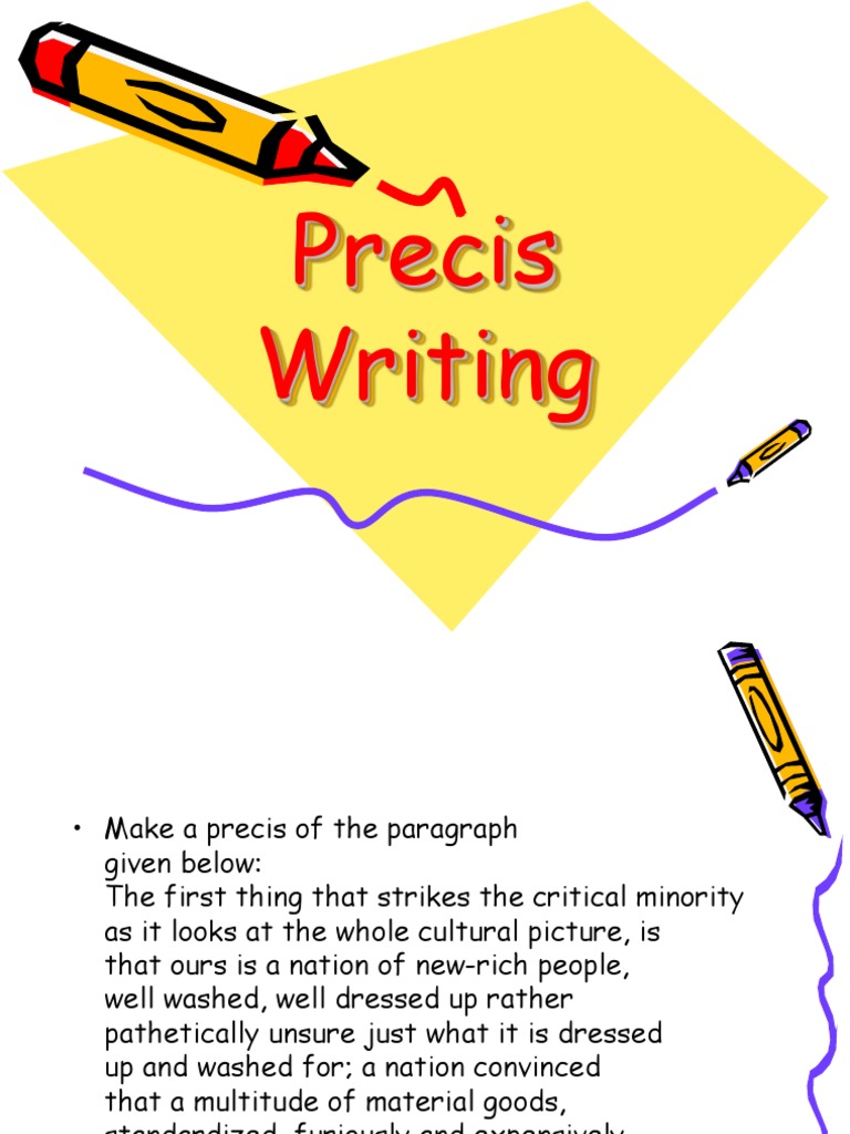 Precis Writing | PDF | Happiness