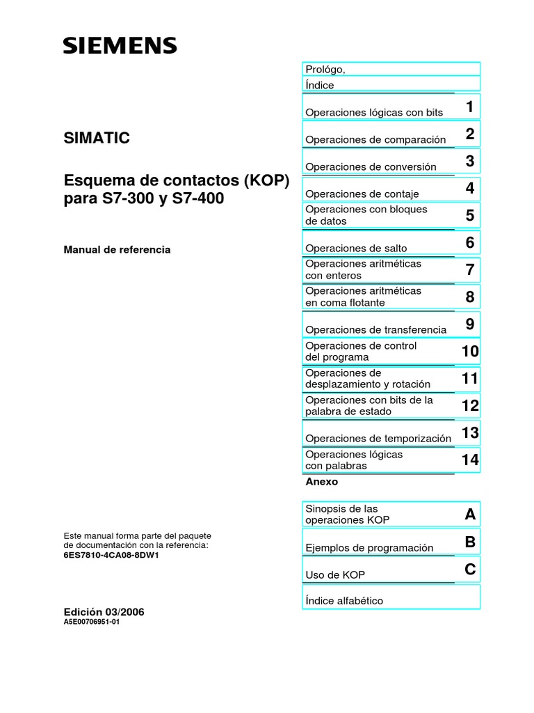 Step 7 - Kop para s7-300 y s7-400 | PDF
