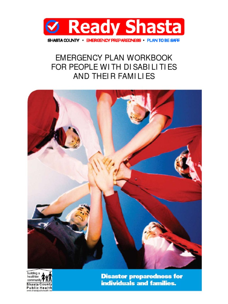 Emergency Plan for Disabilities Workbook | PDF | 9 1 1 | Hospital
