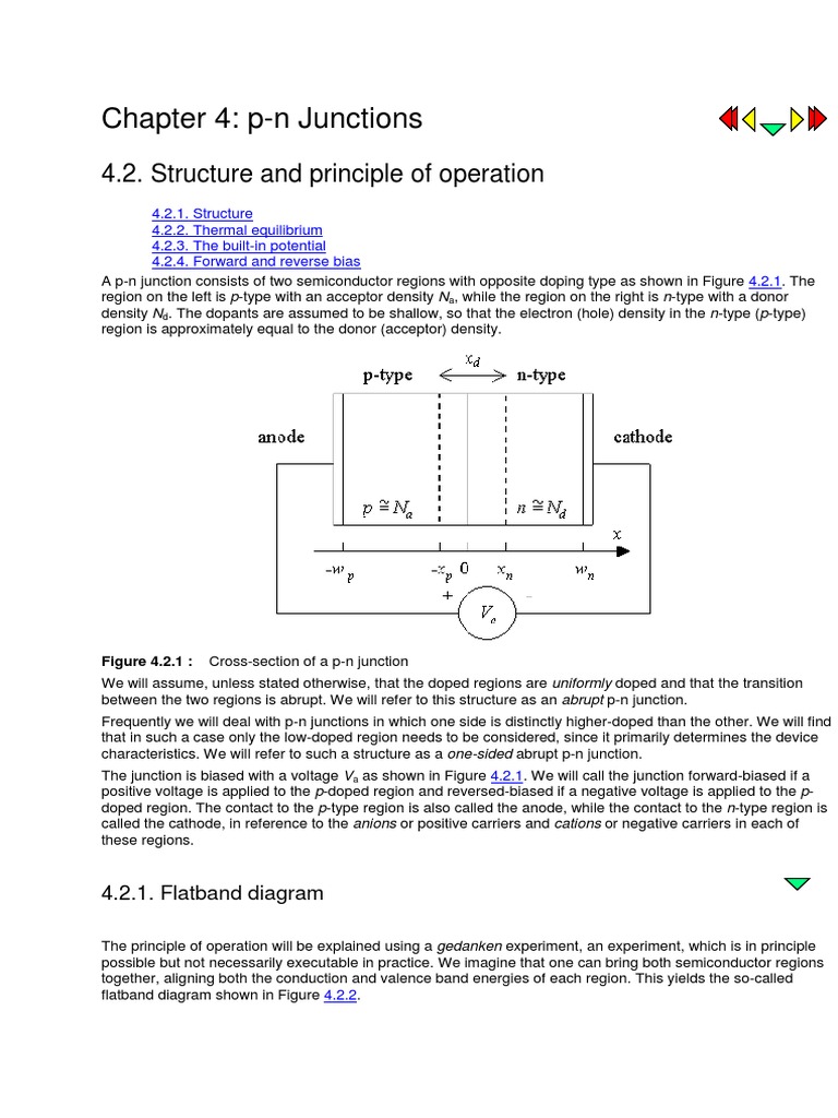 Chapter 4main | PDF | P–N Junction | Doping (Semiconductor)
