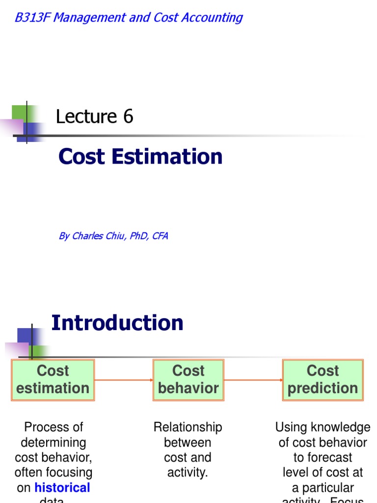 Cost Estimation | PDF | Regression Analysis | Linear Regression