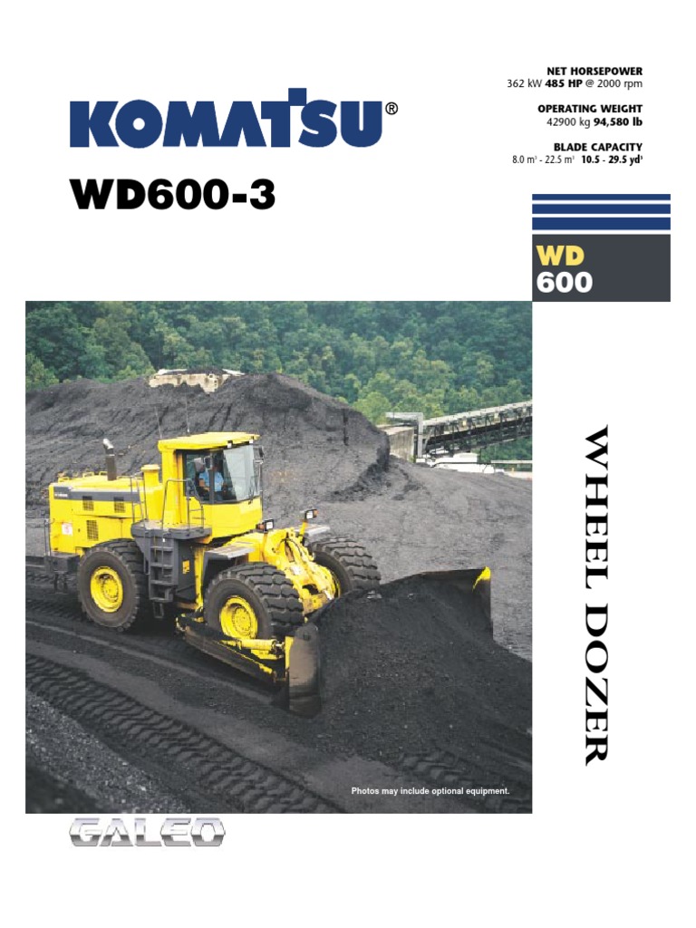 Wheel - Dozers - WD600-3 PDF | PDF