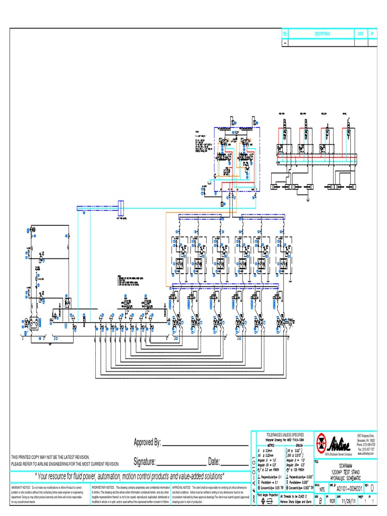 (Example Hydraulic Schematic) PDF | PDF