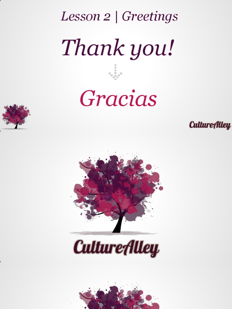 Basic Spanish - Lesson 2 - Greetings and Pleasantries | PDF ...