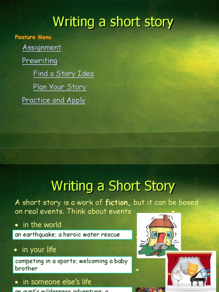 Short Story Writing | PDF | Plot (Narrative) | Narration