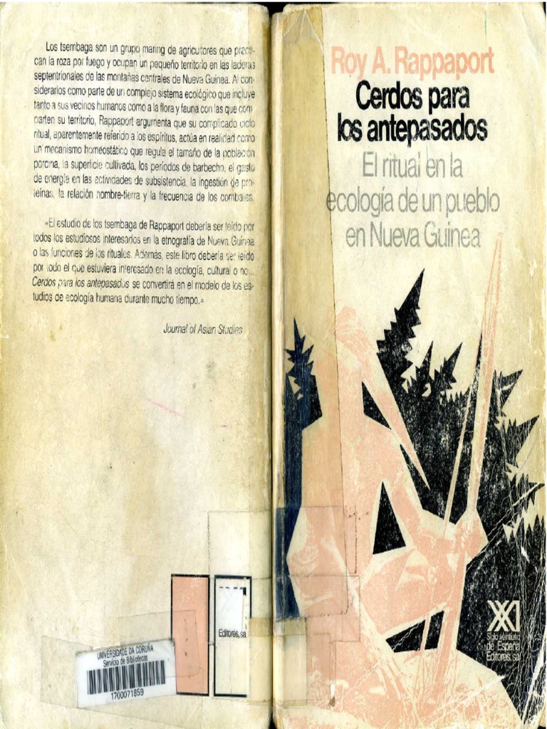 Rappaport Roy - Cerdos para Los Antepasados - El Ritual en La Ecologia ...