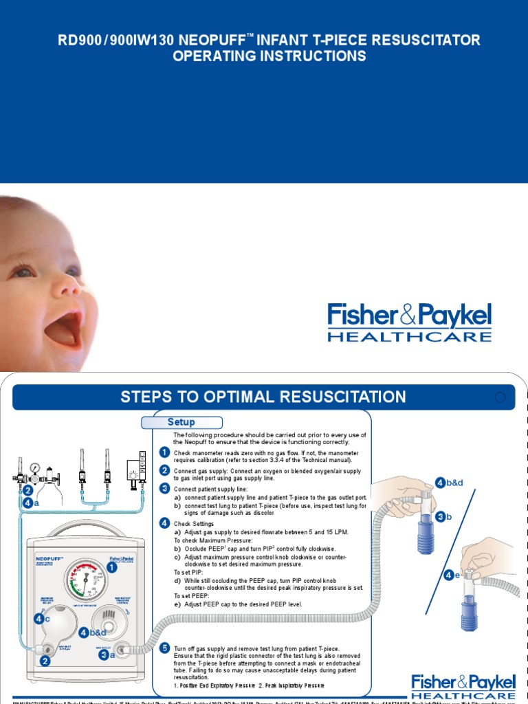 Neopuff PDF | PDF | Cardiopulmonary Resuscitation | Oxygen