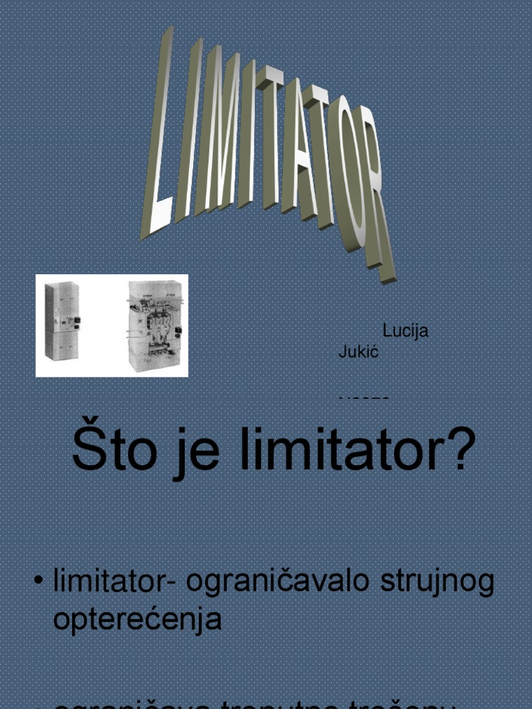 Limitator | PDF