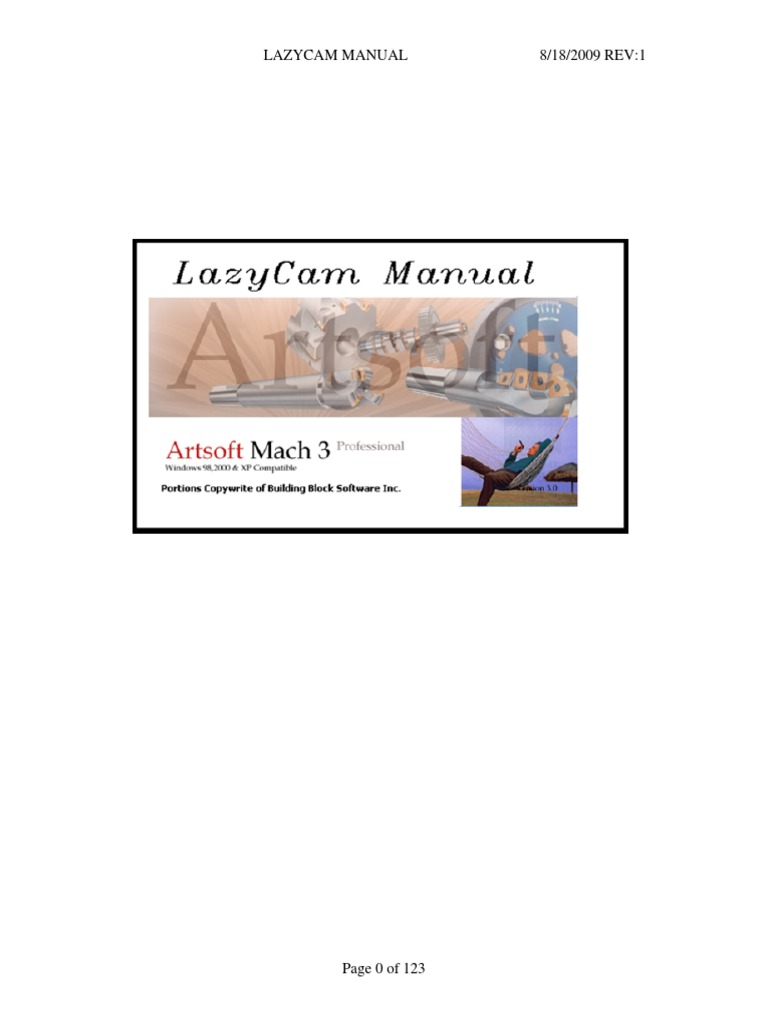 LazyCam User Manual and Tutorials | PDF | Machining | Menu (Computing)