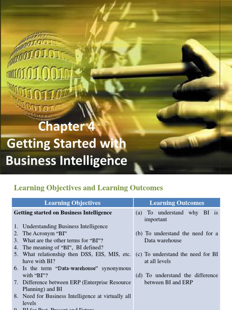 Chapter 4 | PDF | Business Intelligence | Analytics
