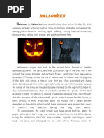 Jack O' Lantern | PDF | Halloween | Observances Honoring The Dead