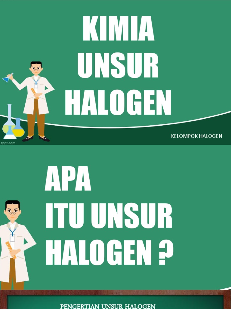 Kimia Unsur Halogen | PDF